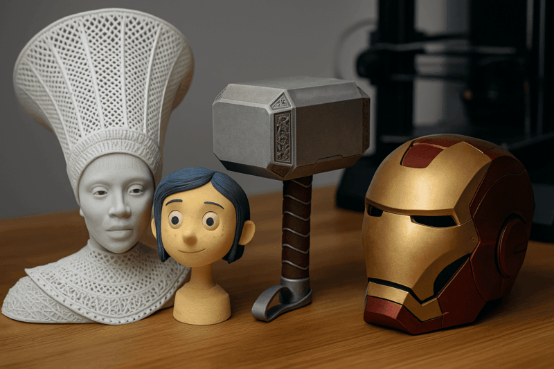 3D Printed Movie Props | 3D Vector